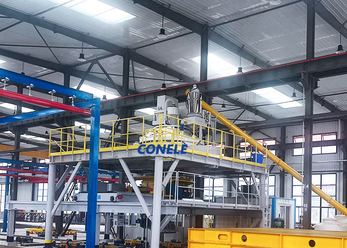 2000L Planetary Concrete Mixer for Precast Panels